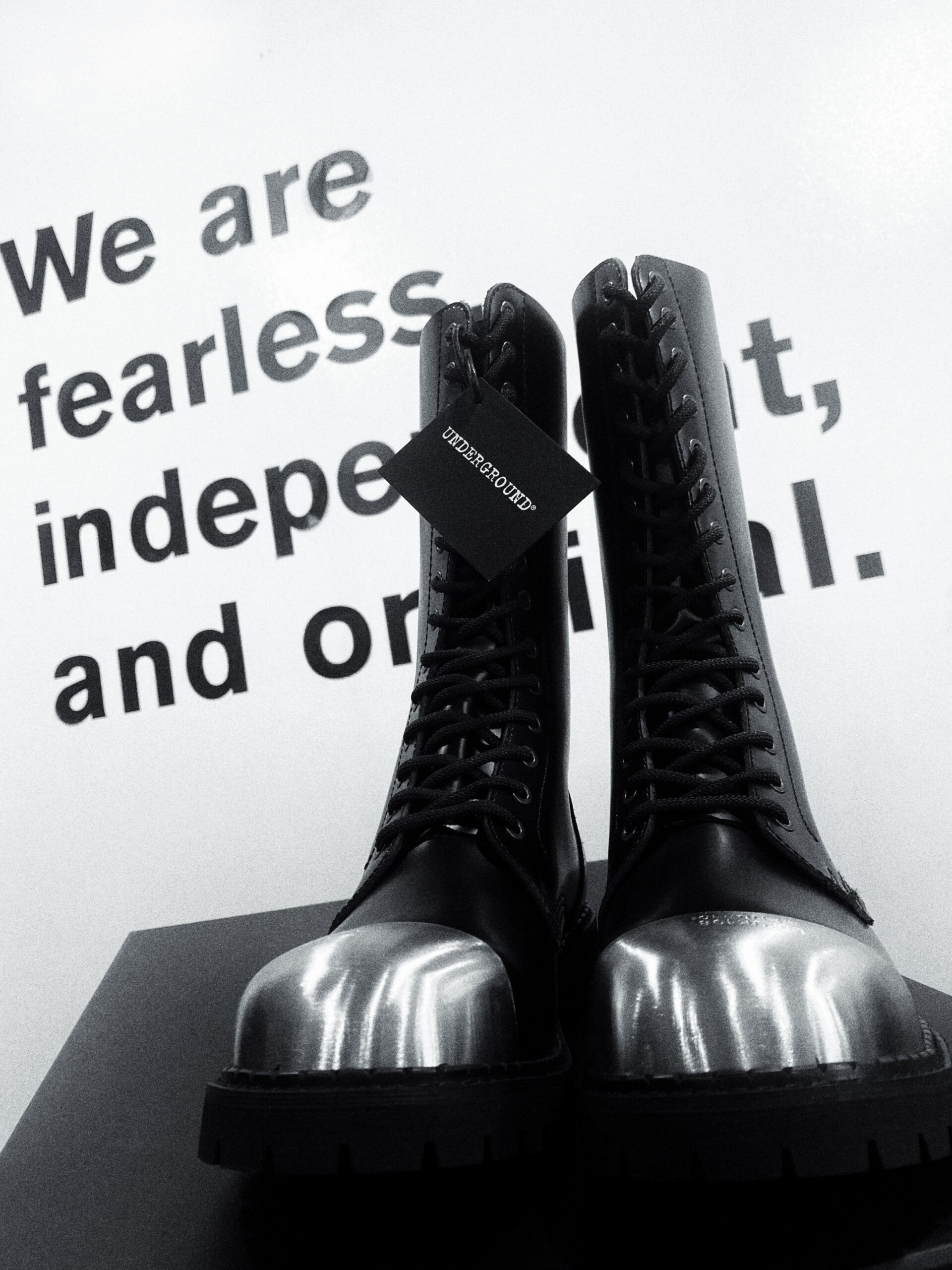 UNDERGROUND. ORIGINAL ALLGENDER CREEPER SHOES