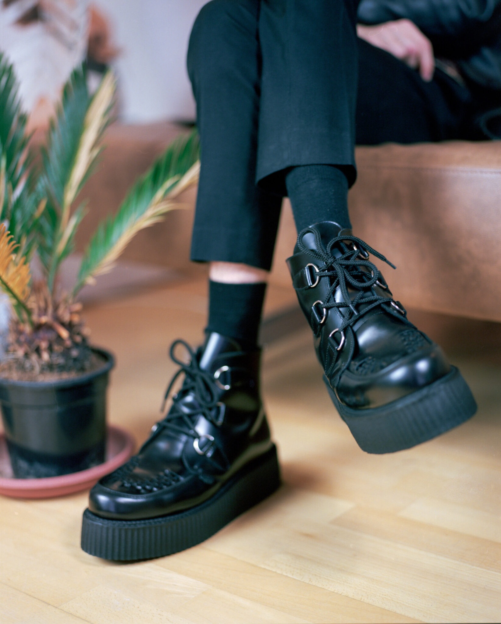 Underground Creepers Winklepickers Steel cap boots